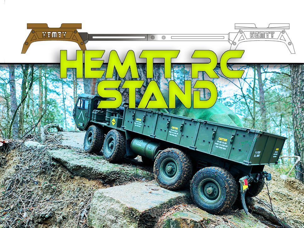 NapoWeb RC HEMTT Ständer 3D